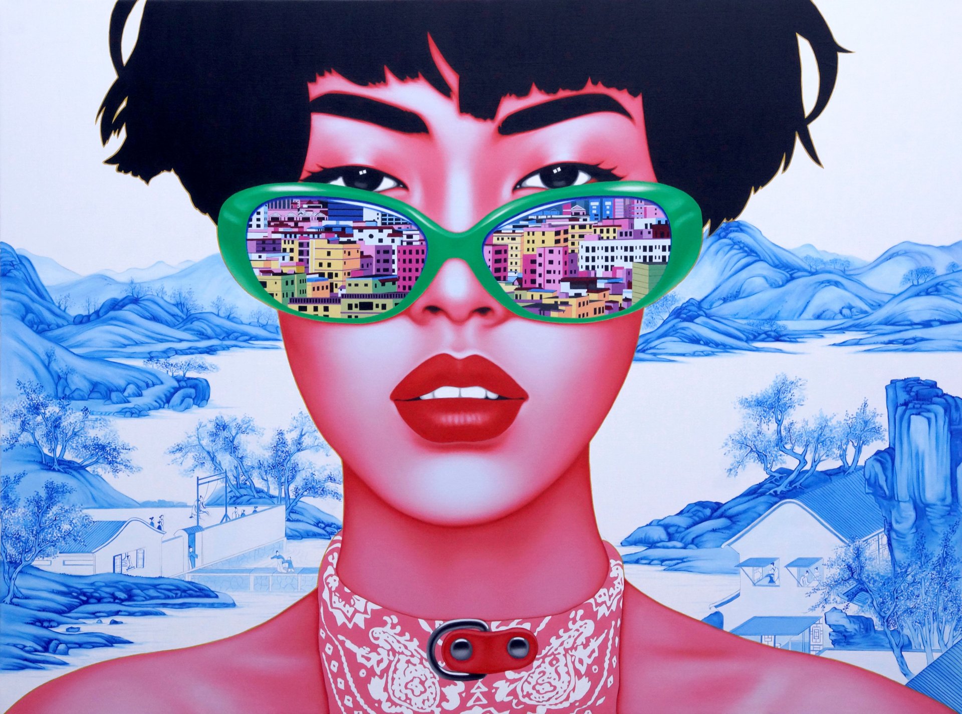 L'artista Song Yon Ping in mostra al Torino Outlet Village
